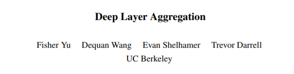 DLA：一种深度网络特征融合方法-CSDN博客