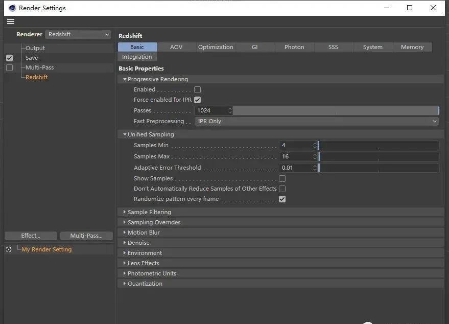 bufferedimage设置位深度_RS渲染器通用渲染设置参数解读-CSDN博客
