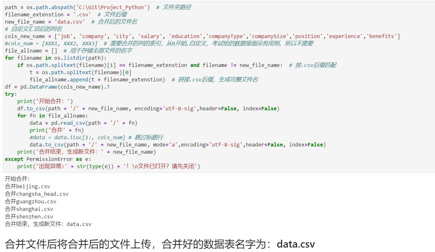 【python】利用python对招聘信息数据分析分析 Jobscsv 的薪资与工作年限的数据相关性代码 Csdn博客