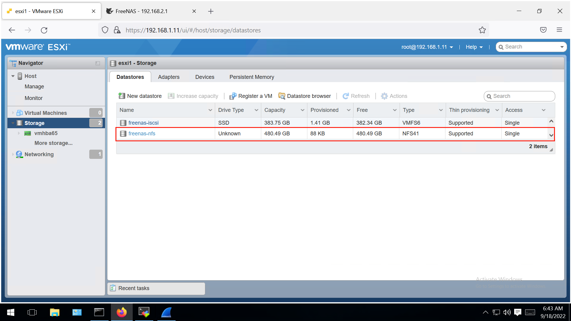 【VMware vSphere】搭建属于自己的 vSphere 实验环境（5）—— 使用Host Client配置ESXi_esxi host client-CSDN博客