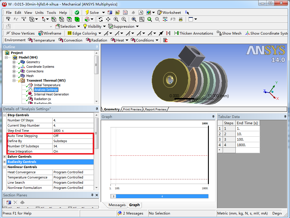 contactallowempty设置为1_ANSYS Workbench 重要操作 等步长输出设置_思睿-three的博客-CSDN博客