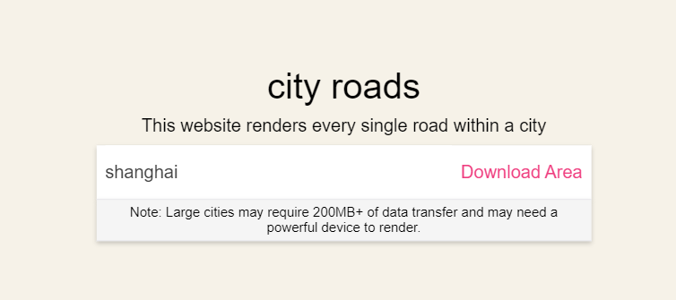 一键下载一城市路网Draw all roads in a city_cityroads网站打不开-CSDN博客