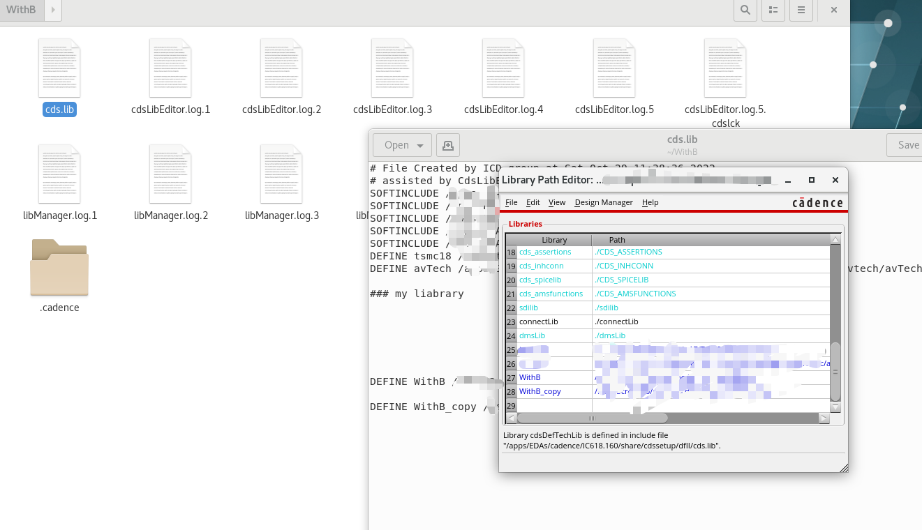 模拟IC设计中的软件操作：Cadence Virtuoso Library Manager 库管理和工程迁移_cadence library ...