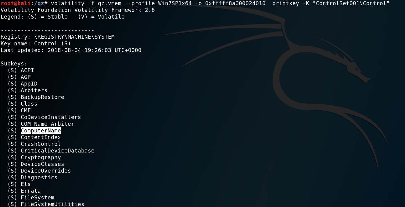 内存取证 volatility_volatility offset-CSDN博客