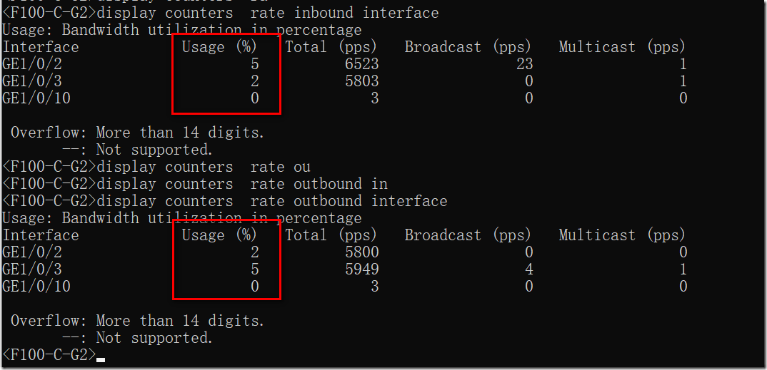 H3C如何批量查看设备接口带宽占用率_h3c查看端口带宽利用率-CSDN博客