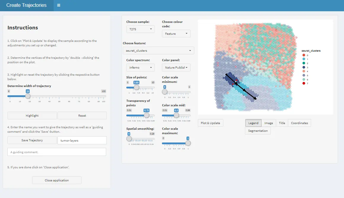 10X空间转录组轨迹分析之SPATA_createtrajectories函数-CSDN博客
