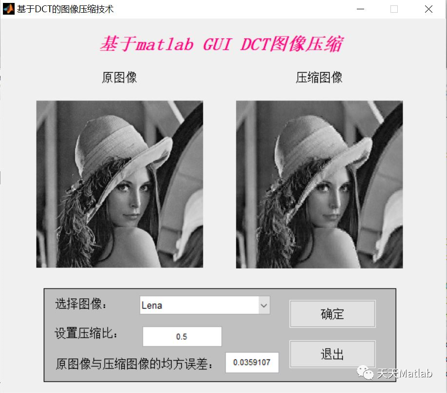 【图像压缩】基于 Dct变换实现图像压缩附matlab代码低比特率图像压缩 Csdn博客 7744