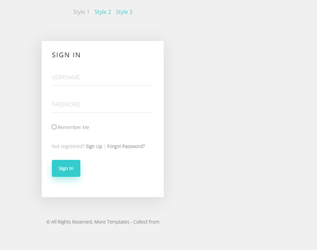 用bootstrap实现的，三种风格的登录界面网页源码_bootstrap登录页面模板-CSDN博客