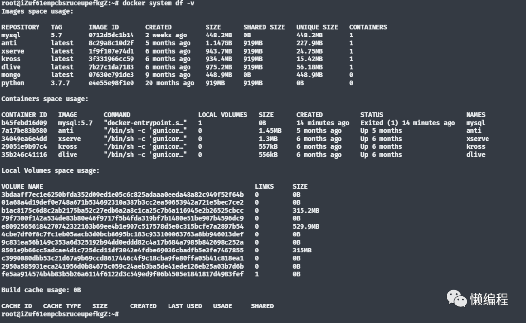 清理 Docker 占用磁盘空间 Csdn博客