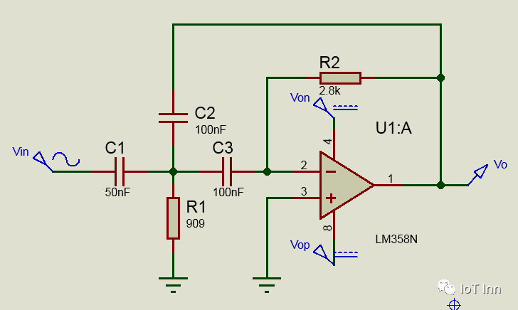 基于OP放大器的有源模拟滤波器设计--MFB滤波器-CSDN博客