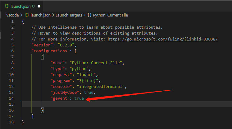 踩坑记---VSCode--It seems that the gevent monkey-patching is being used. Please set an environment ...
