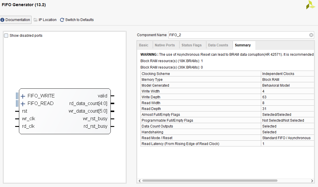 Vivado FIFO IP核测试与分析（附GitHub源码）_异步fifo github-CSDN博客