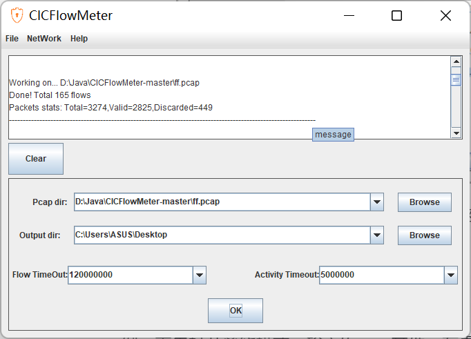 CICFlowMeter环境搭建与使用_流量特征提取工具cicflowmeter的使用-CSDN博客