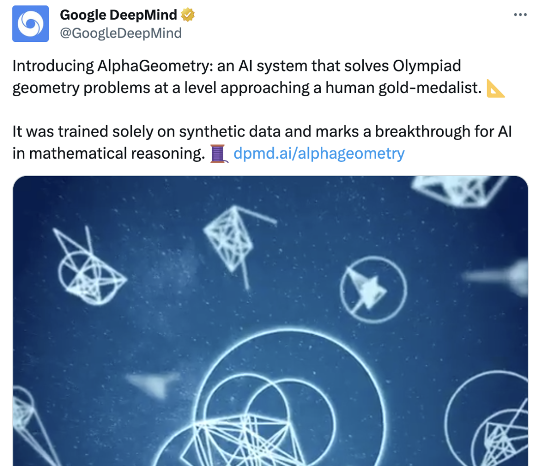 奥数逼近金牌水平！谷歌最新AlphaGeometry模型登上Nature！菲尔兹奖得主点赞-CSDN博客