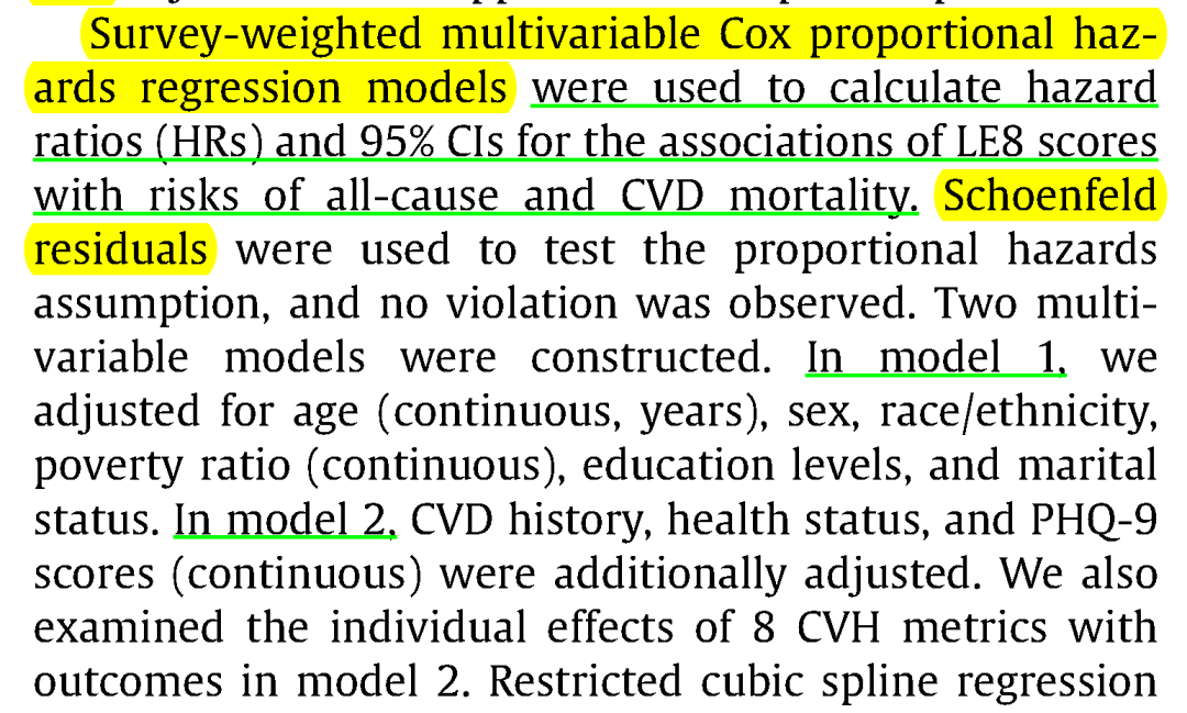 NHANES——生命必需8 (LE8)评分与死亡的关系-CSDN博客