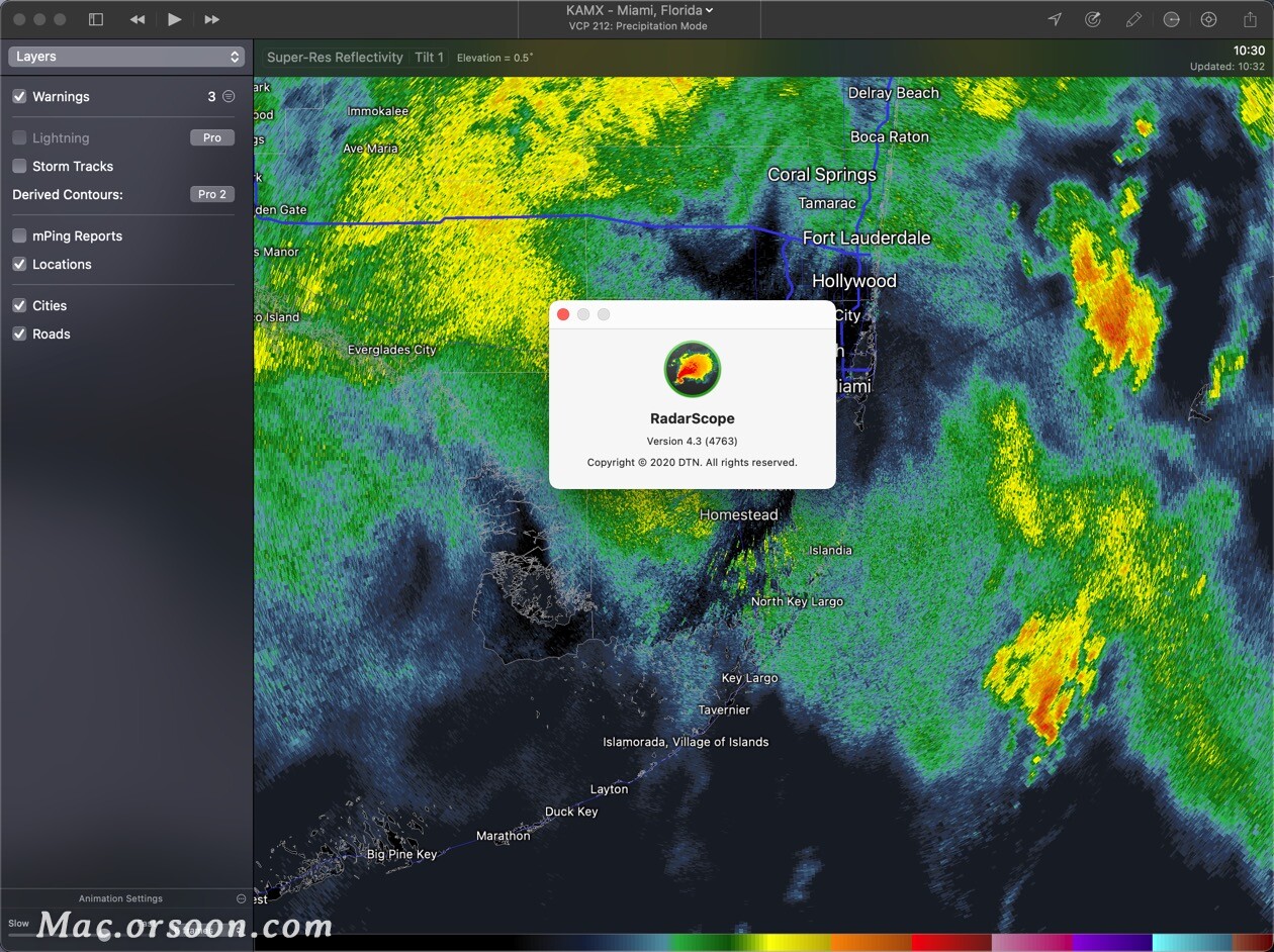 专业的天气雷达显示工具：RadarScope for Mac_有什么设备可以扫描附件的天气雷达-CSDN博客