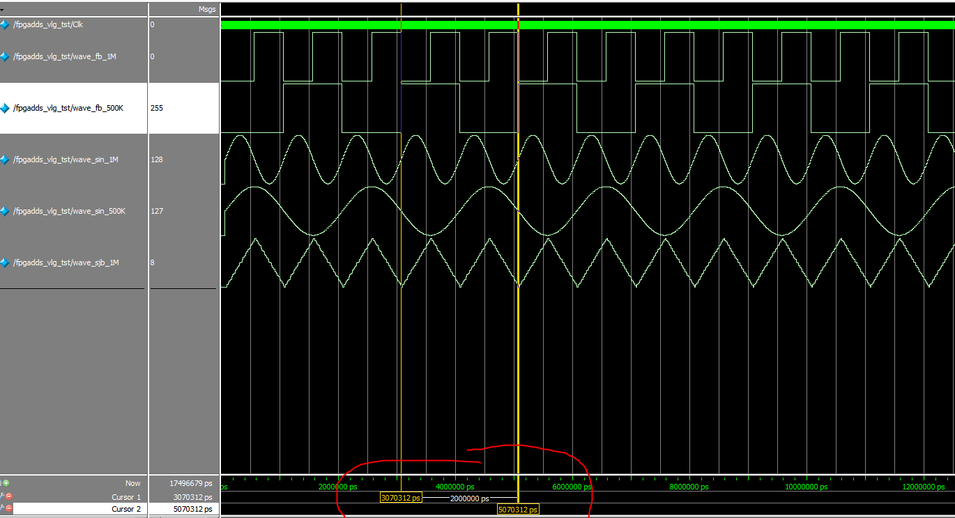 DDS不同频率波形发生器设计Verilog代码Quartus仿真_quartus正弦波发生器verilog-CSDN博客