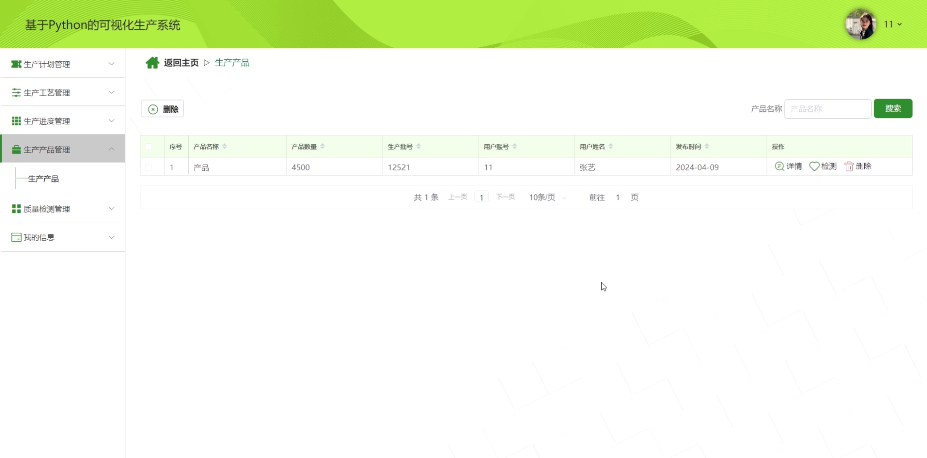 含文档ppt源码等 精品基于python实现的django可视化生产系统生产进度可视化系统开源项目 Csdn博客