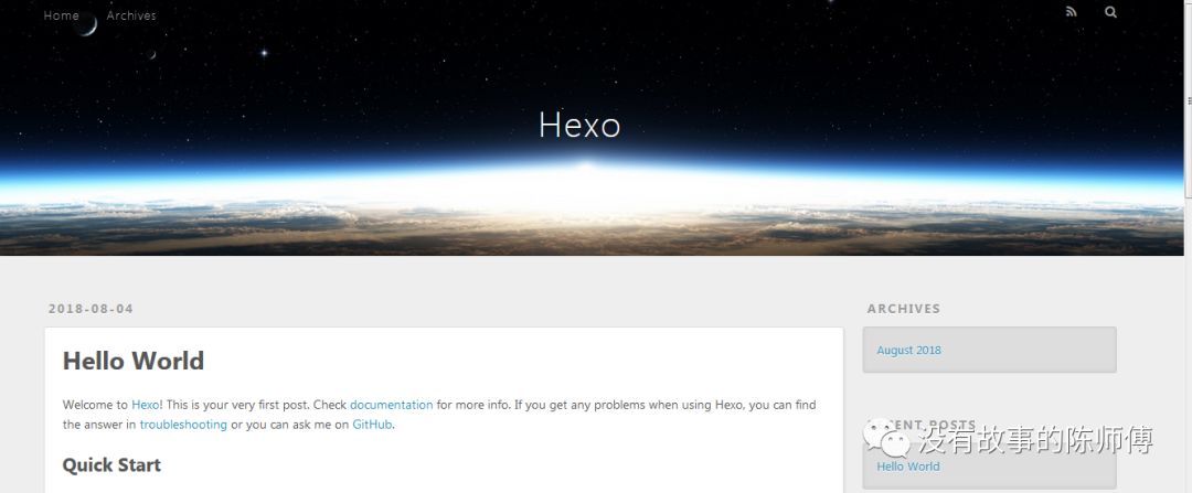 使用hexo在GitHub上搭建个人博客_centos hexo + github搭建个人博客-CSDN博客