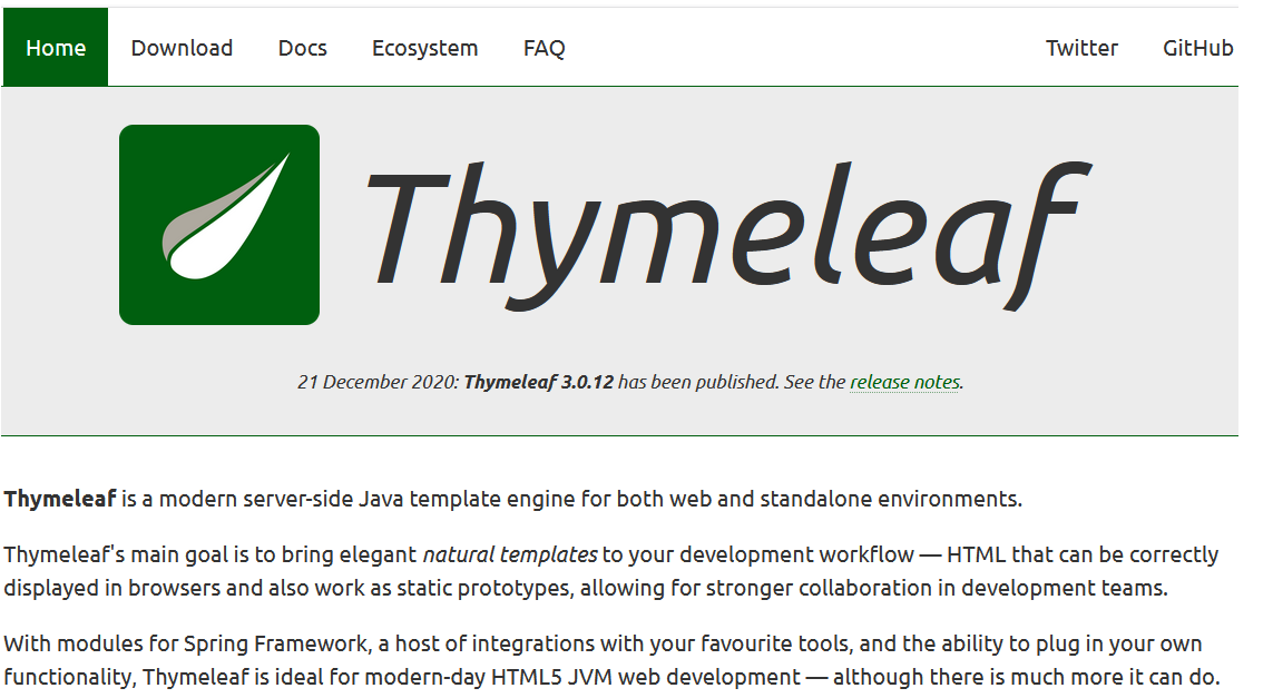 12 Springboot 整合thymeleaf 掌握 Csdn博客