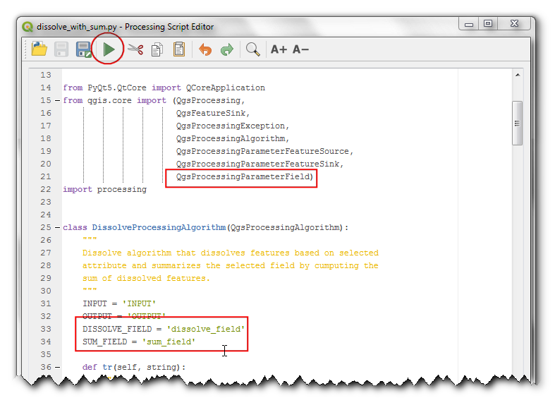 python脚本编写_【PyQGIS】编写用于处理框架（QGIS3）的Python脚本-CSDN博客