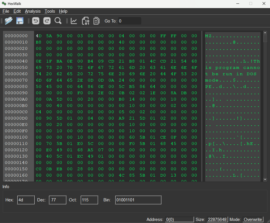 HexWalk - Hex Editor/Viewer/Analyzer-CSDN博客