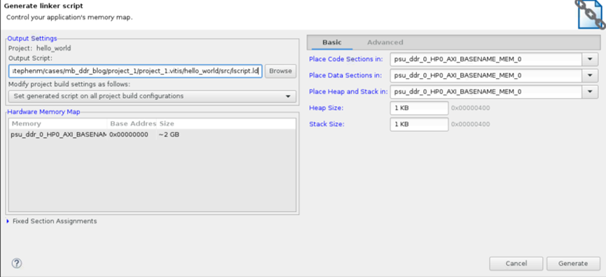 【Vivado那些事儿】在Vitis中通过 PSU DDR 执行 MicroBlaze 应用-CSDN博客