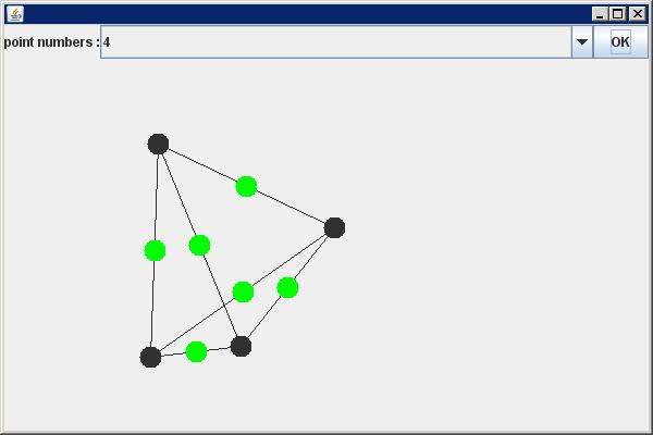 Java多个点求连线java 求高手帮助 在界面上给出两个或者多个点（坐标） 点击按钮 在每两个点之间出现一个点 求源代码 谢谢 Csdn博客