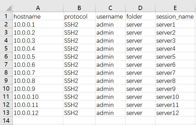 Securecrt软件批量添加session_importarbitrarydatafromfiletosecurecrtsessions ...