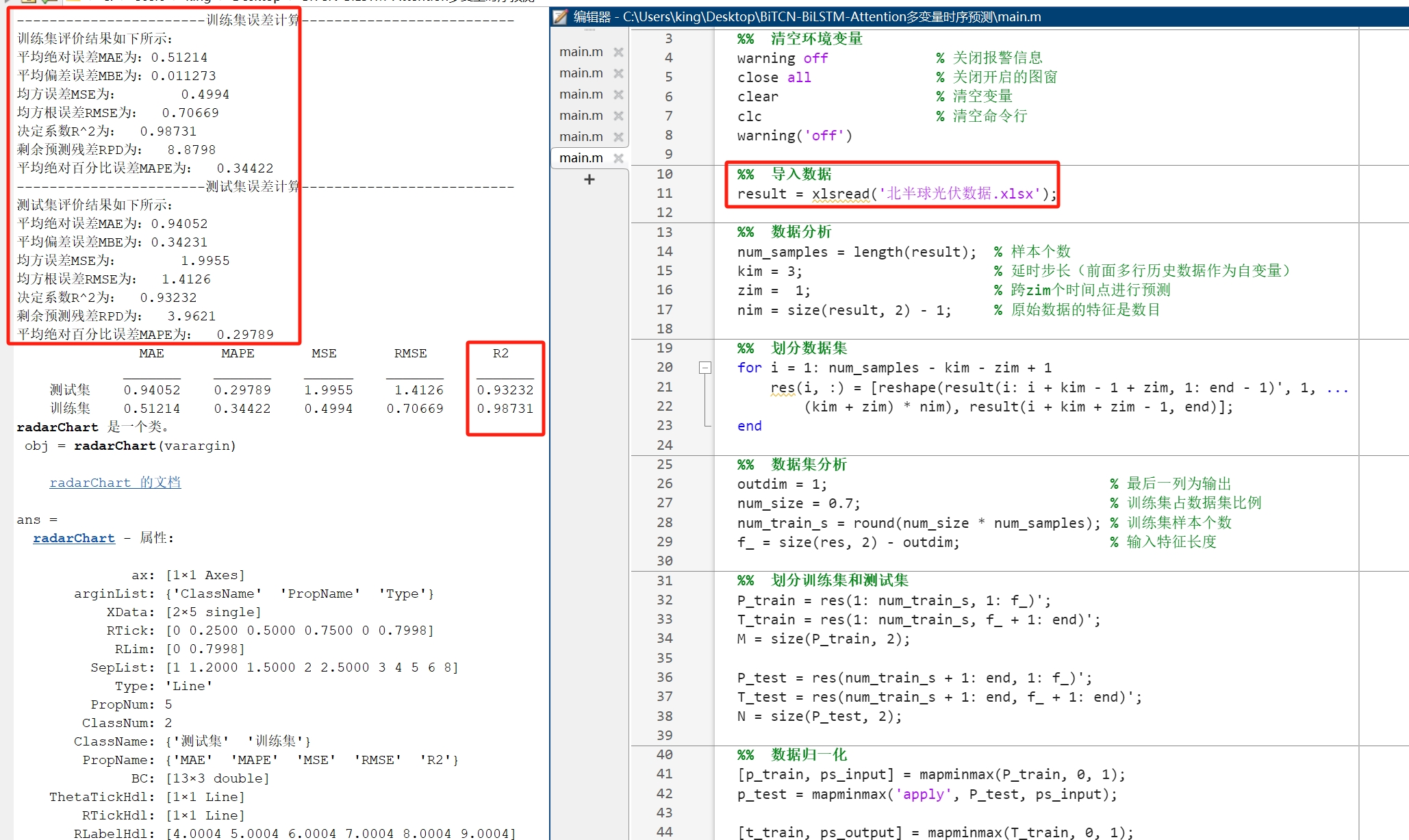 基于BiTCN-BiLSTM-Attention的多变量时序预测 Matlab (多输入单输出)-CSDN博客