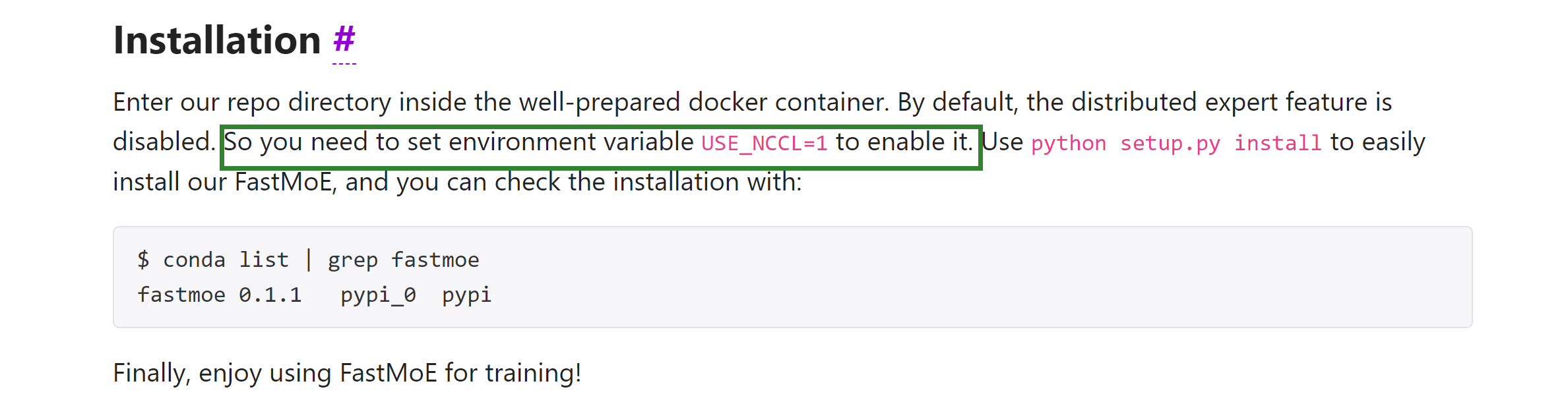 Fastmoe安装-CSDN博客