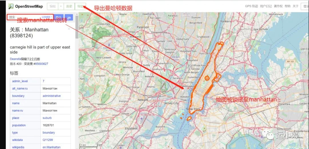 osm数据下载 python_Python+networkX+OpenStreetMap实现交通数据可视化(一)：用OpenStreetMap下载地图数据...-CSDN博客