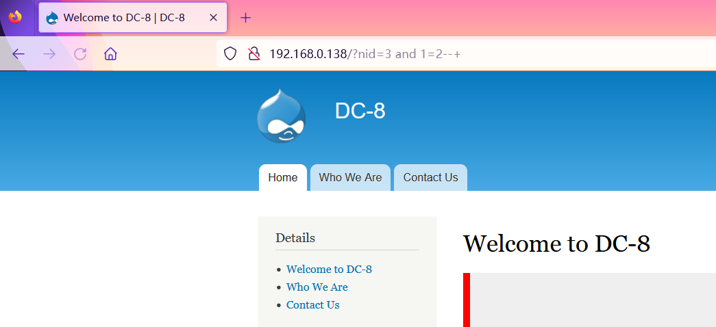 Vulnhub靶机渗透学习——DC-8_vulnhub dc8下载-CSDN博客