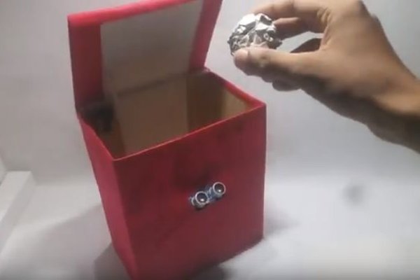 Arduino Trash-Bot（自动打开/关闭垃圾箱）_arduino垃圾桶-CSDN博客