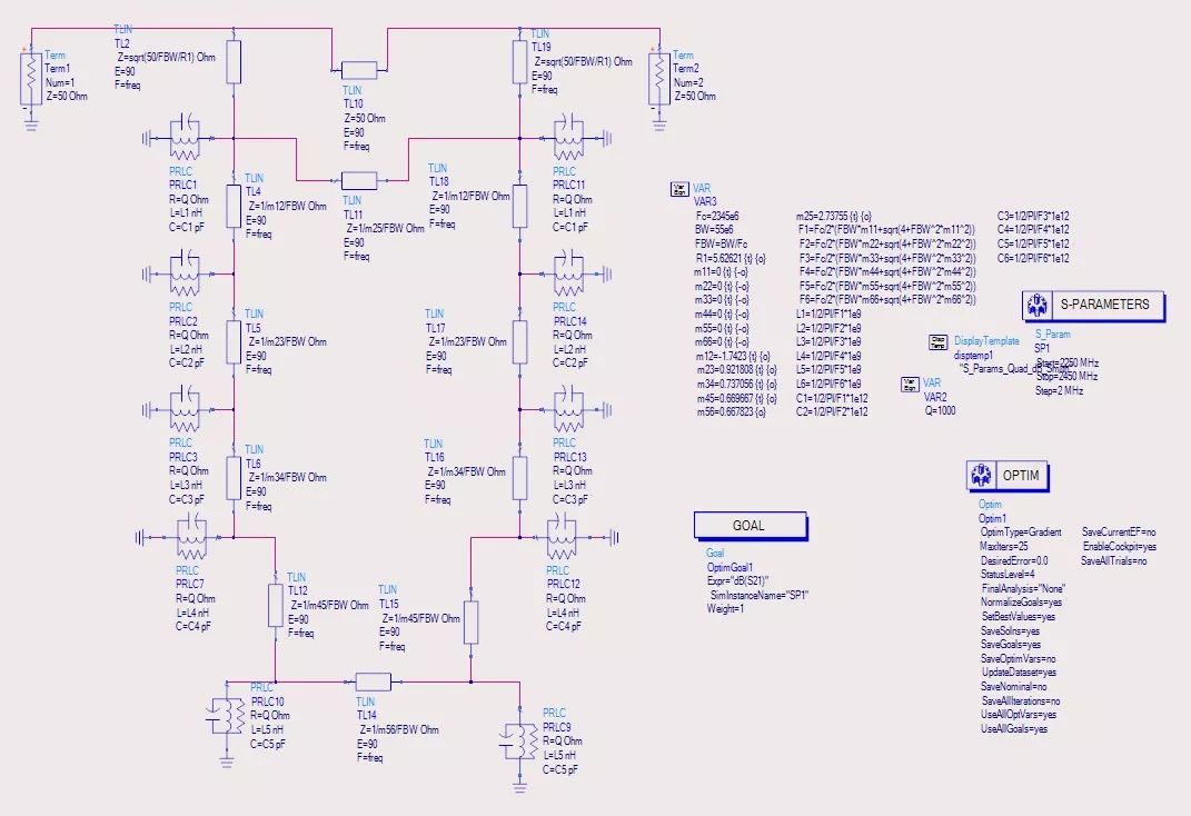 matlab综合耦合矩阵,ADS中综合耦合矩阵建模、综合、优化设置和结果以及应用-CSDN博客