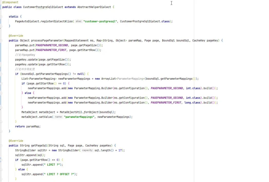 postgre利用pagehelper分页查询报错ERROR: LIMIT #,# syntax is not supported 建议：Use separate LIMIT and ...