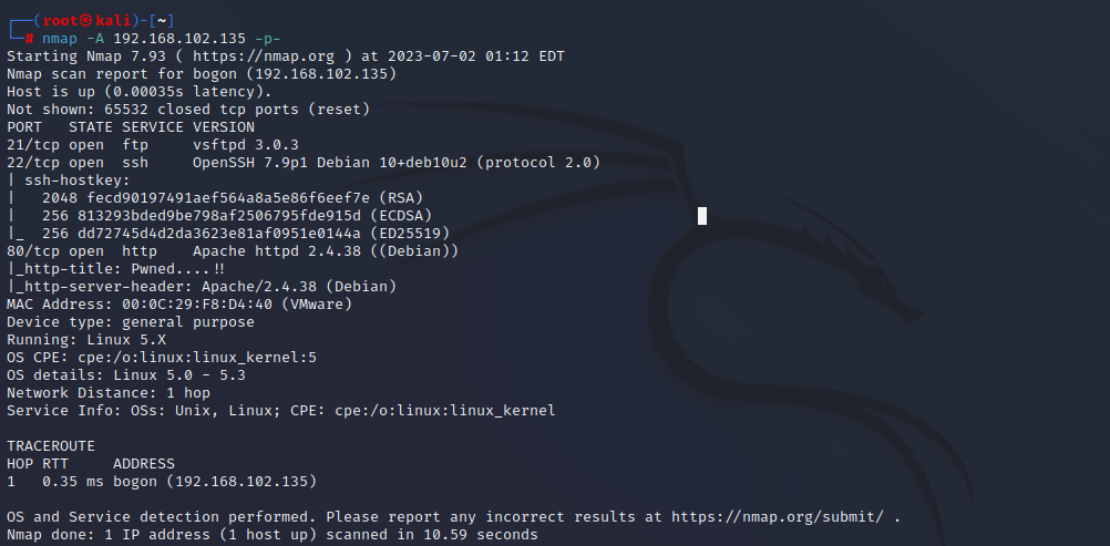 Pwned靶场详解_pwned靶机-CSDN博客