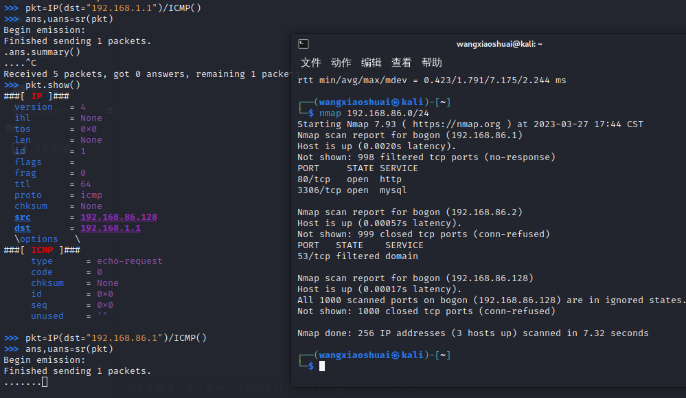 Scapy技术笔记（一）scapy Sr1 Csdn博客 