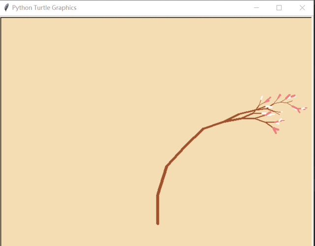 Python代码画樱花简单python代码画樱花教程樱花树代码 Csdn博客 