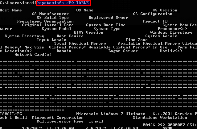 使用Systeminfo显示适用于Windows操作系统的详细系统信息-CSDN博客