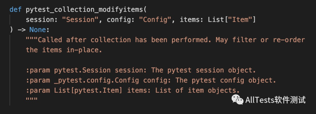Python测试框架pytest(10)hooks函数 Pytestcollectionmodifyitems改变顺序 掘金 7537