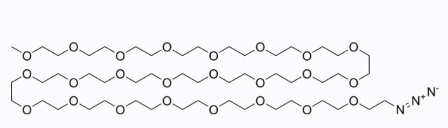 m PEG24 azide，2563873-82-3，甲基二十四聚乙二醇叠氮，可以和含有 Alkyne 基团的分子发生铜催化的叠氮-炔环加成反应（CuAAc)-CSDN博客
