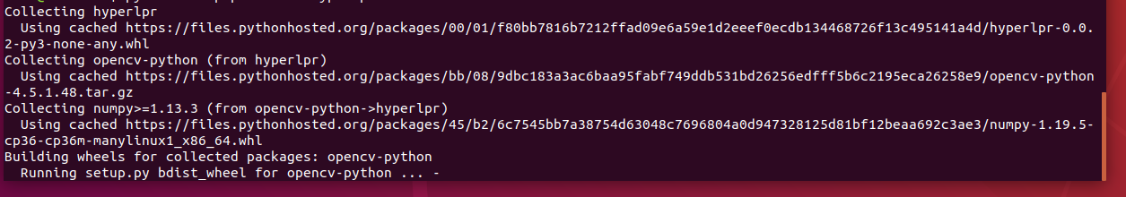 HyperLPR保姆级安装教程_python -m pip install hyperlpr-CSDN博客