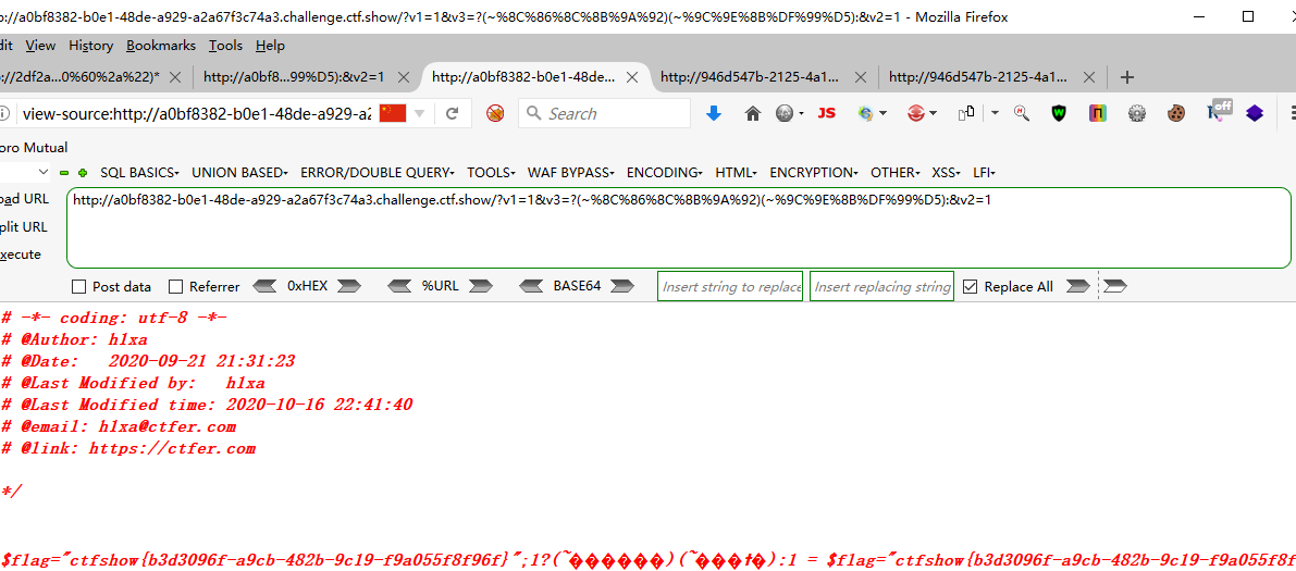ctf.show的PHP特性(web89-web150)_ctfshow web150-CSDN博客