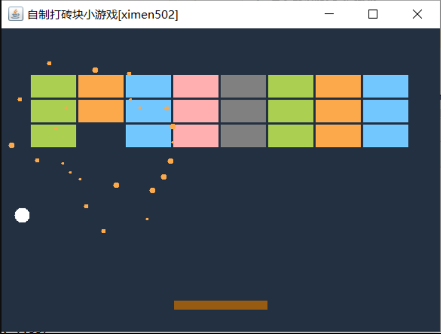 Java Swing的打砖块游戏 完整源码 下载直接运行java写打砖块小游戏 Csdn博客 