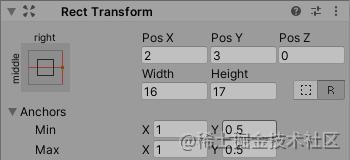 Unity 动态设置和获取 RectTransform 的大小及位置 - 代码先锋网