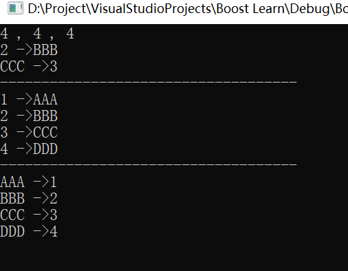 C++ Boost库：双向映射容器 bimap_c++创建键和值的双向映射-CSDN博客