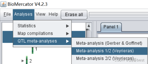 使用BioMercator v.4.2软件进行Meta-QTL分析_biomercator软件怎么用_沉香GG的博客-CSDN博客