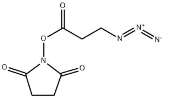 N3 C2 NHS ester ，850180-76-6，3-叠氮丙酸N-琥珀酰亚胺酯，具有高反应活性，可以与多种基团进行反应，如氨基、羧基和 ...